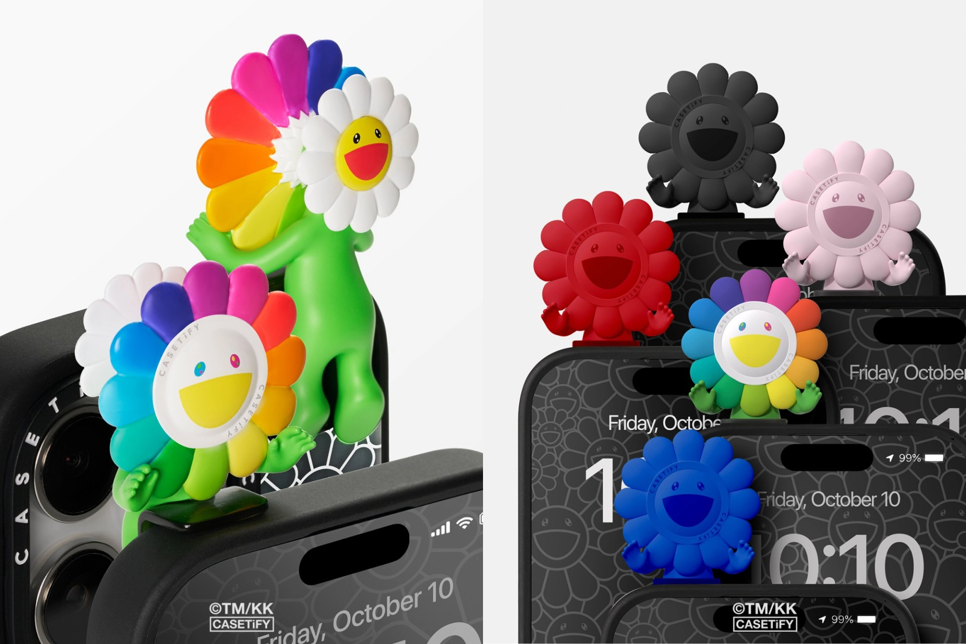 村上隆 × CASETiFY「18K 金手機殼盲盒」明日發售！超限量 FLOWERS BOUNCE 行李箱要搶 -- 上報 / 生活