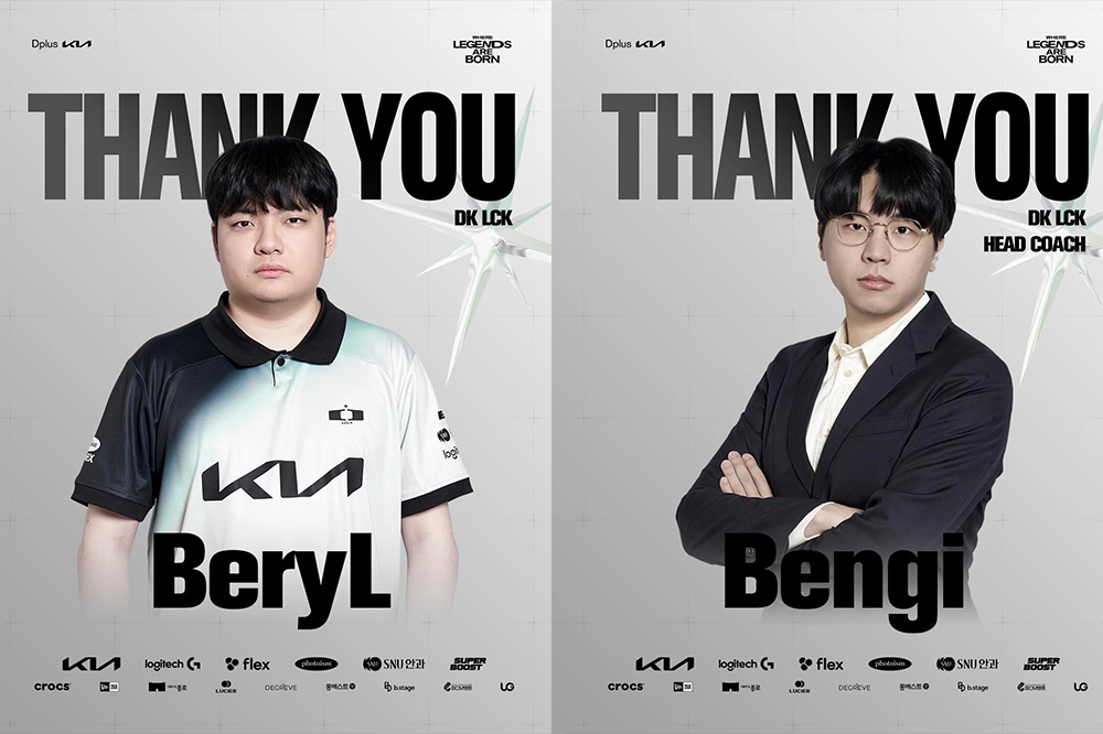 【人事異動】《英雄聯盟》DK 戰隊宣布下路雙人組 BeryL、Aiming 選手及 Bengi 等教練團離隊 -- 上報 / 遊戲